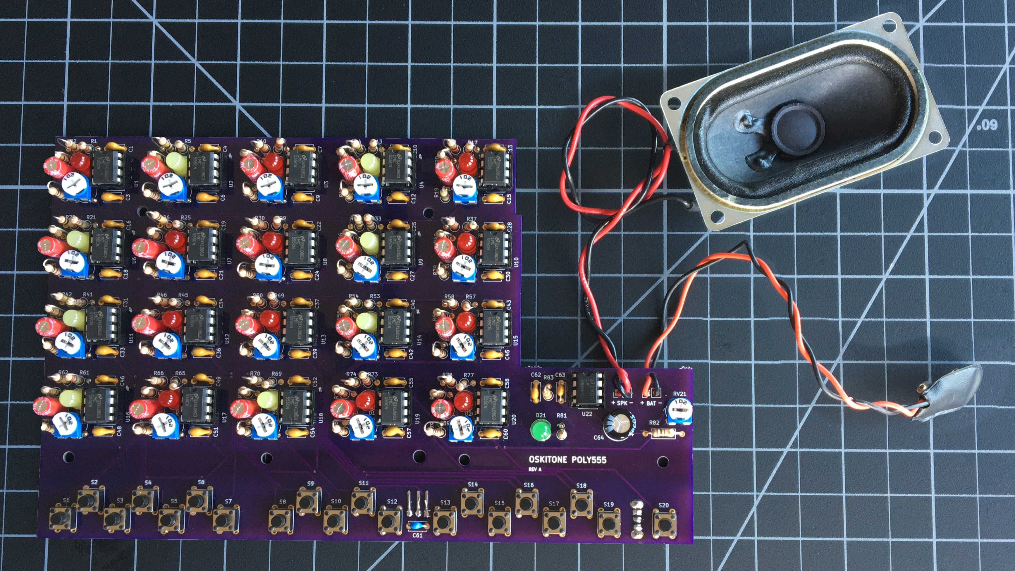 PCB Step 3: Make Some Noise | Oskitone POLY555 Assembly Guide