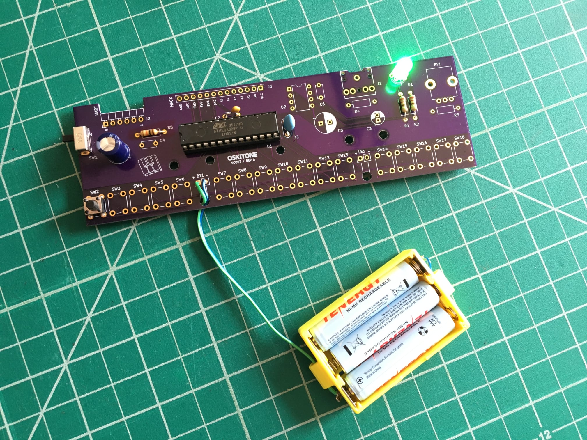 Get logical | Oskitone Scout Assembly Guide